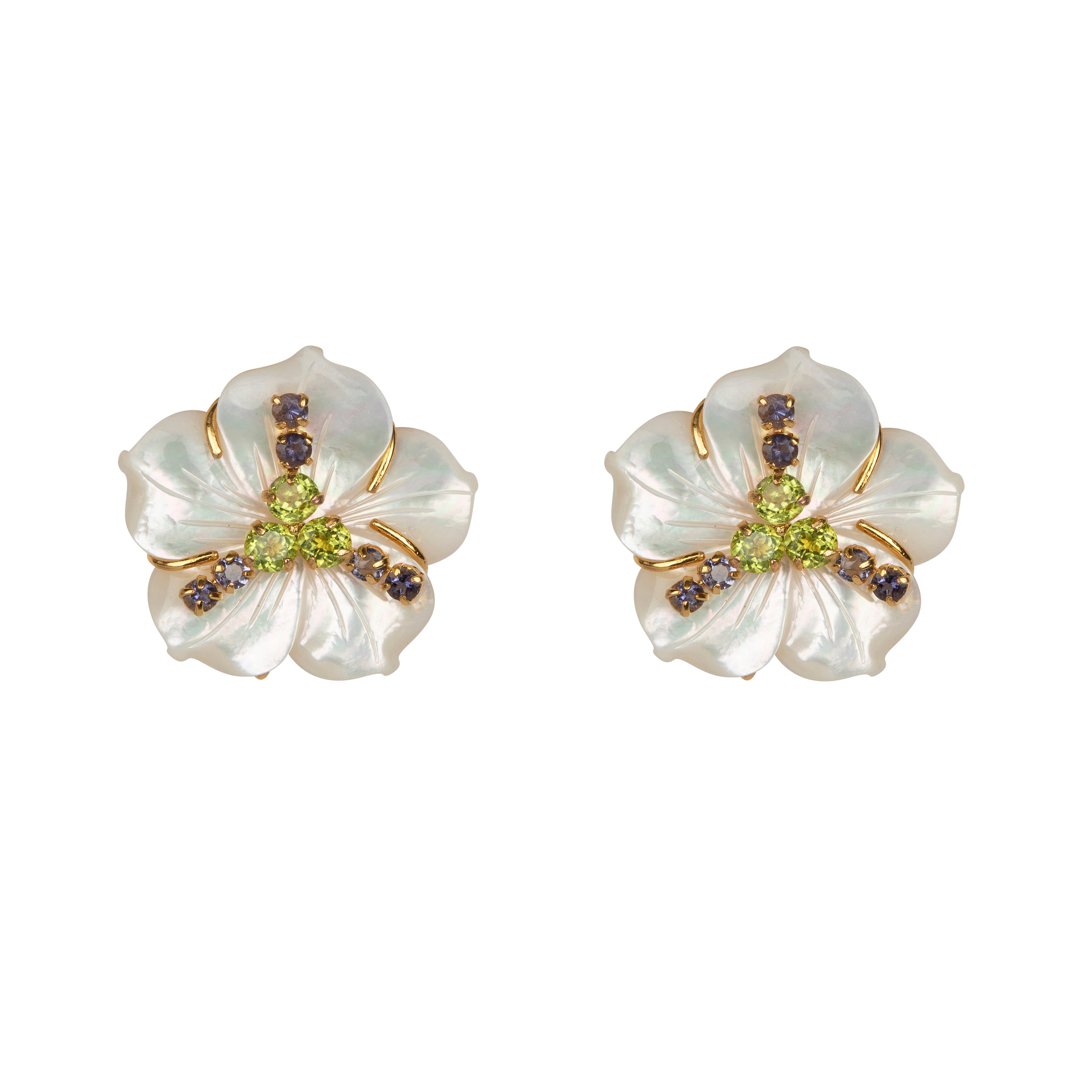 Bounkit Valeria Studs – 14k Gold Plated Convertible Earrings