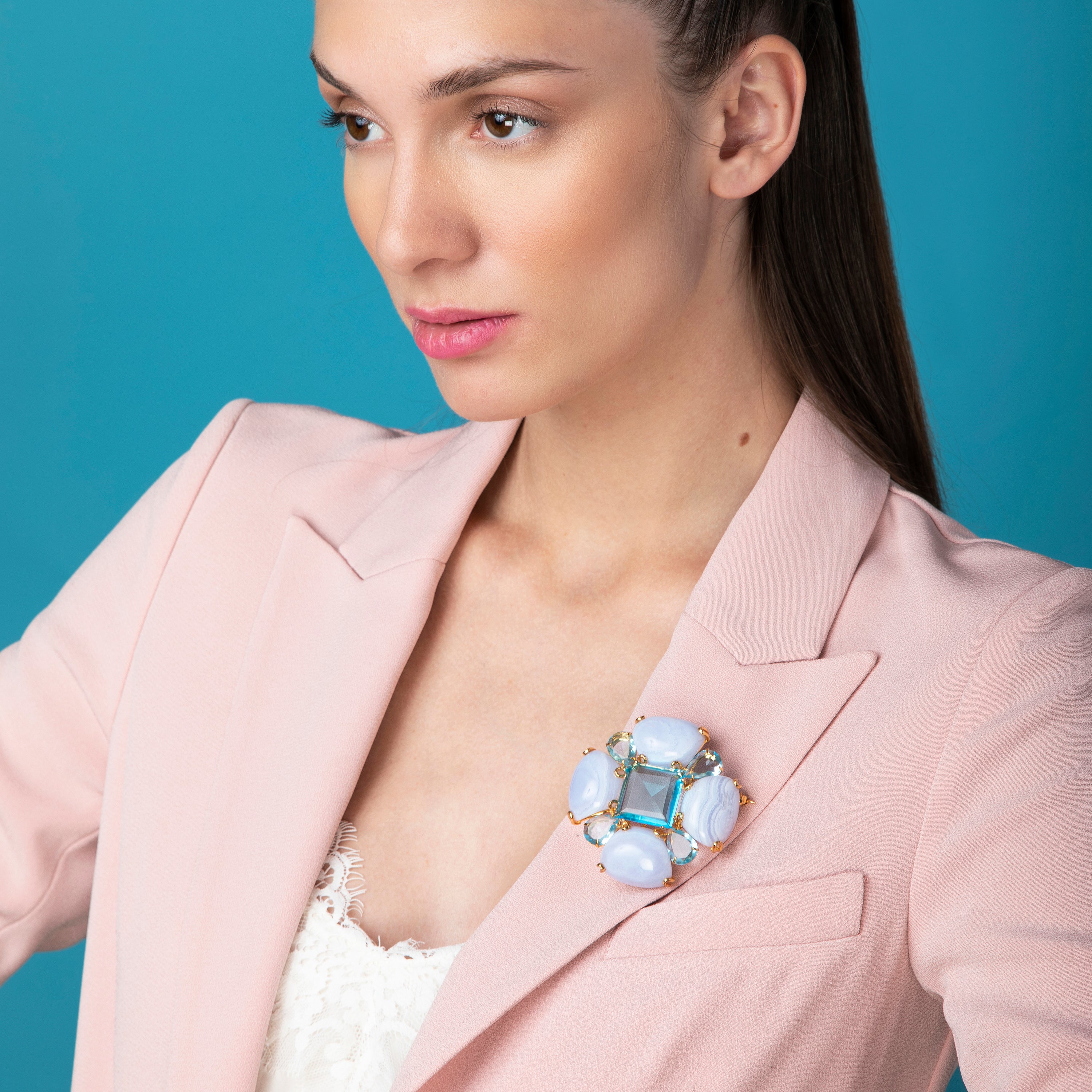 Oriana Brooch/ Pendant (more colors) – Bounkit